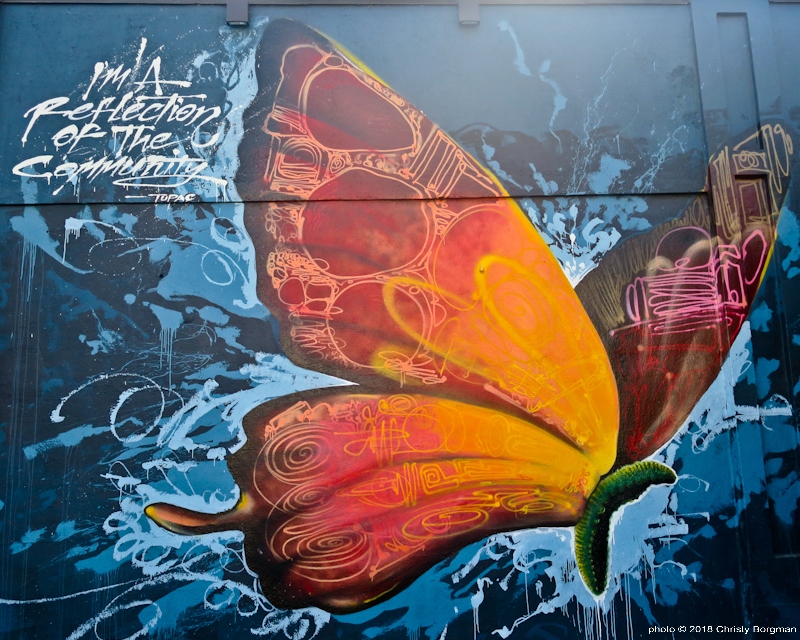 July 10, 2018 “I’m a reflection of the community. -Tupac” mural by ...