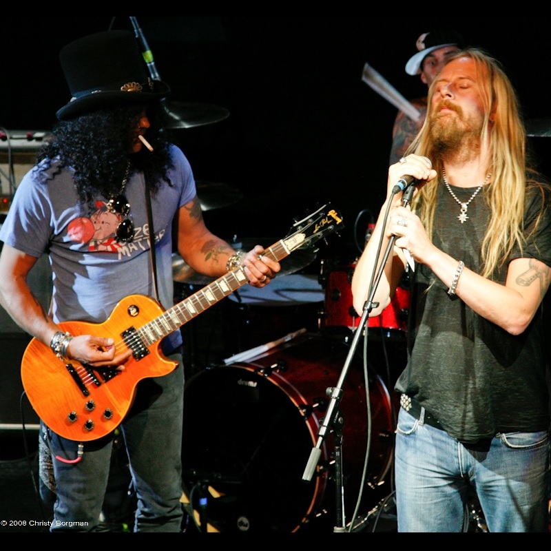 April 15, 2008 Slash and Jerry Cantrell at Tom Morello’s Axis of ...