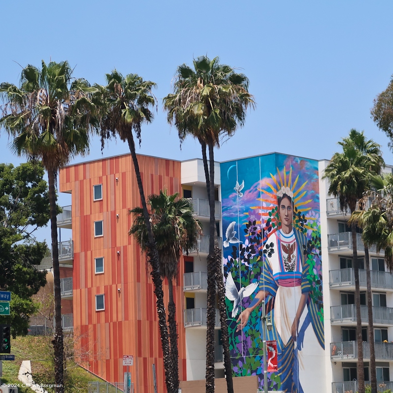 May 31, 2024 “La Reina Nueva” mural by Judithe Hernandez at Cesar ...