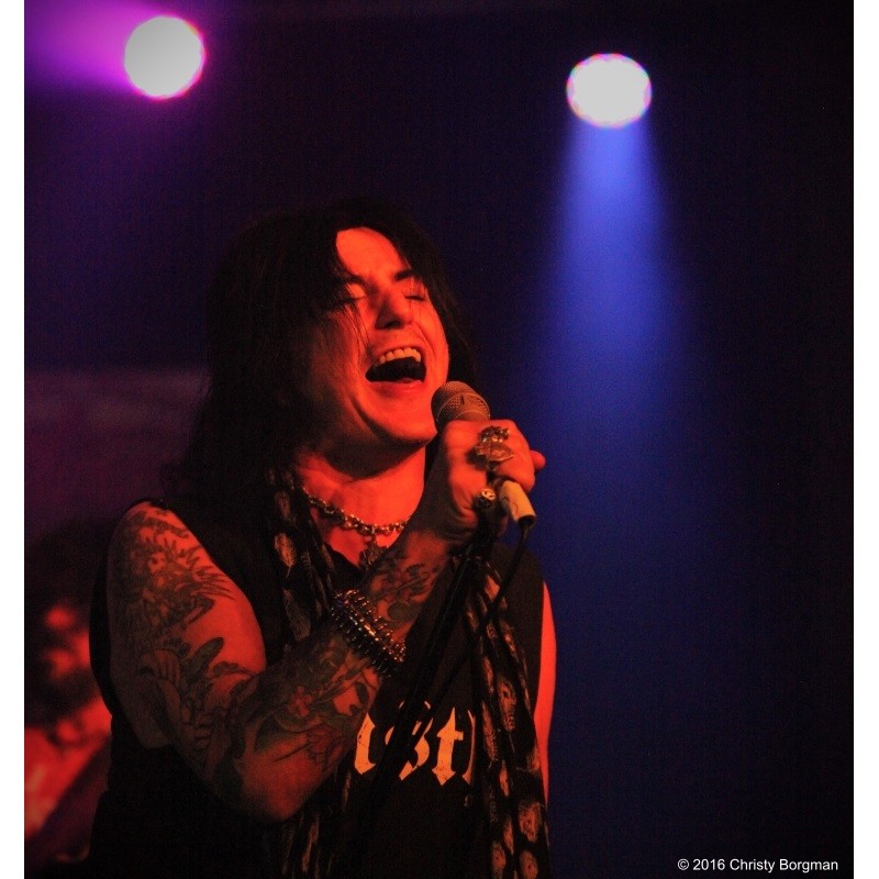 October 6, 2016 Phil Lewis, LA Guns, at the Cathouse 30th Anniversary ...